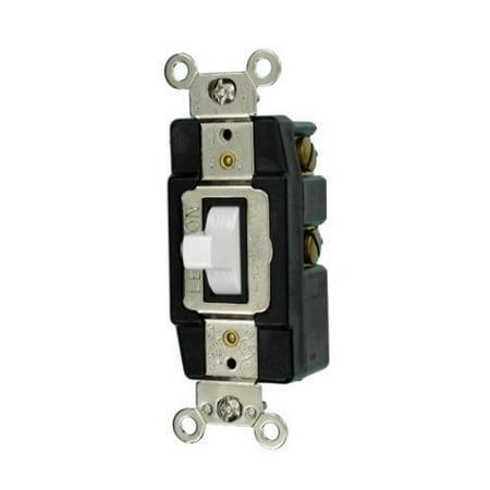 Leviton - 20 Amp Industrial Grade Heavy Duty Single-Pole Double-Throw ...